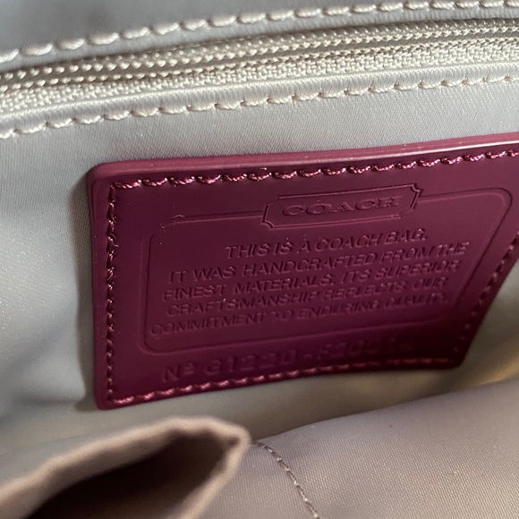 Coach | Bags | Nwt Coach Berry Colored Shoulder Bag | Poshmark